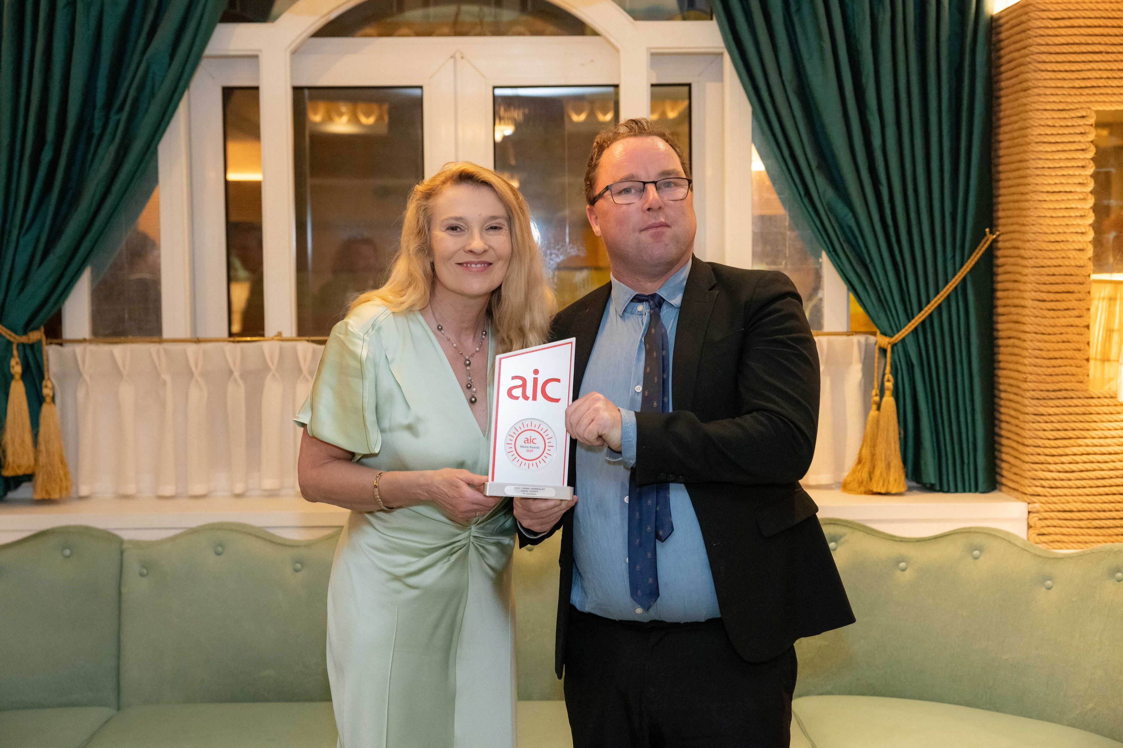 FTAdviser journalist duo pick up AIC awards - FTAdviser