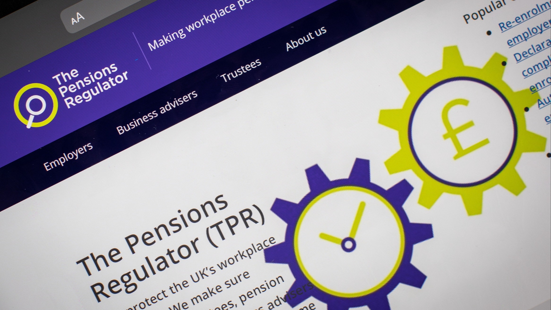TPR urges endgame planning as DB schemes remain in surplus - FTAdviser